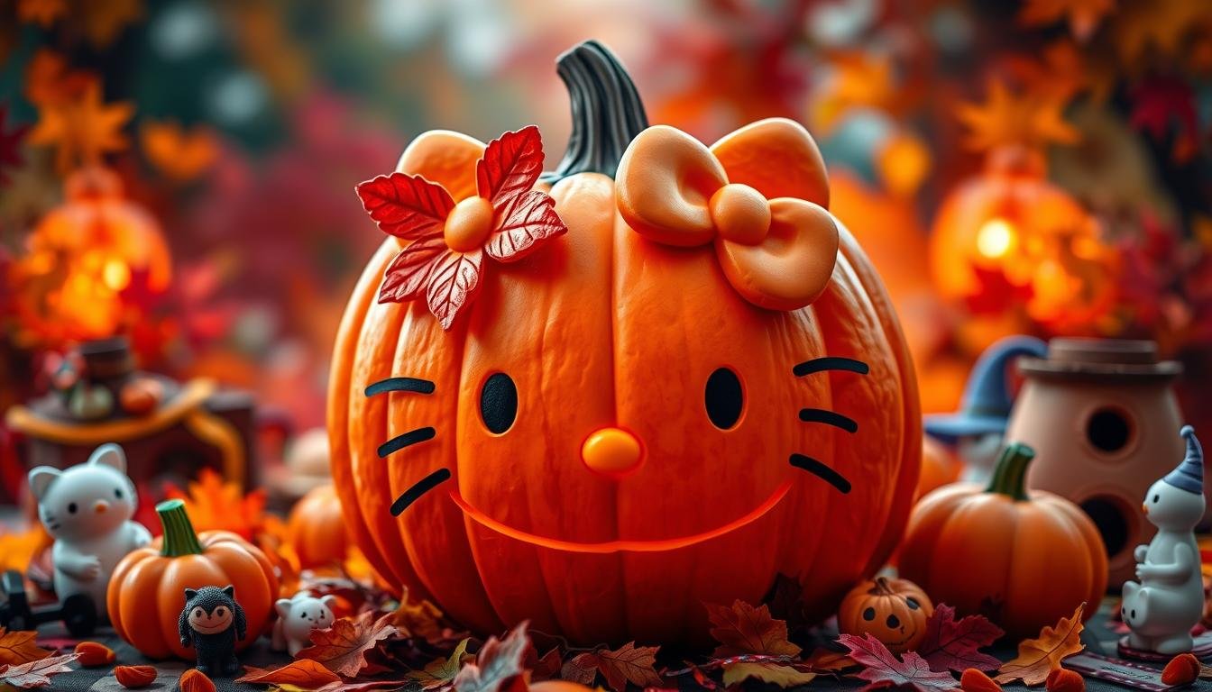 Hello Kitty Pumpkin: Cute Halloween Decorations